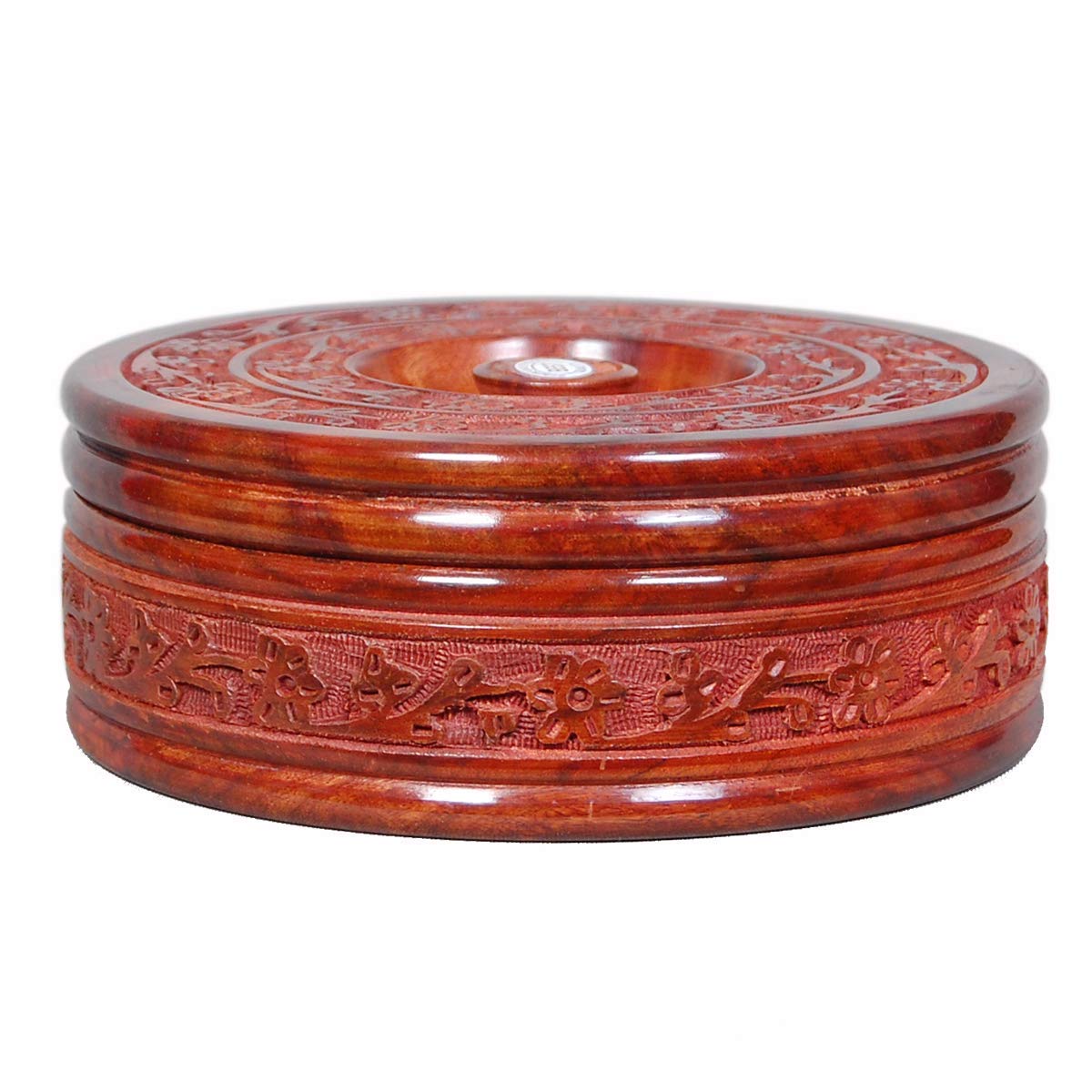 Buy CRAFT ZONE INDIA Wooden Casserole|| Roti Box| Chapati Box| Turrens ...
