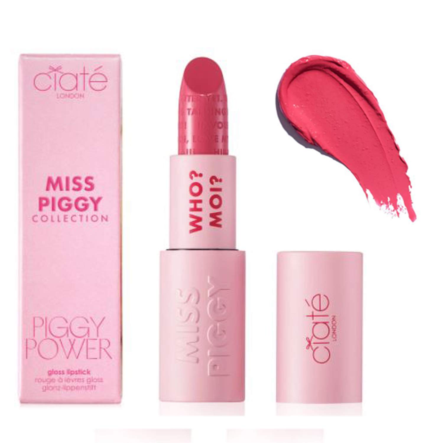 Buy Ciate London Miss Piggy Collection Lipstick! High Shine Pink ...