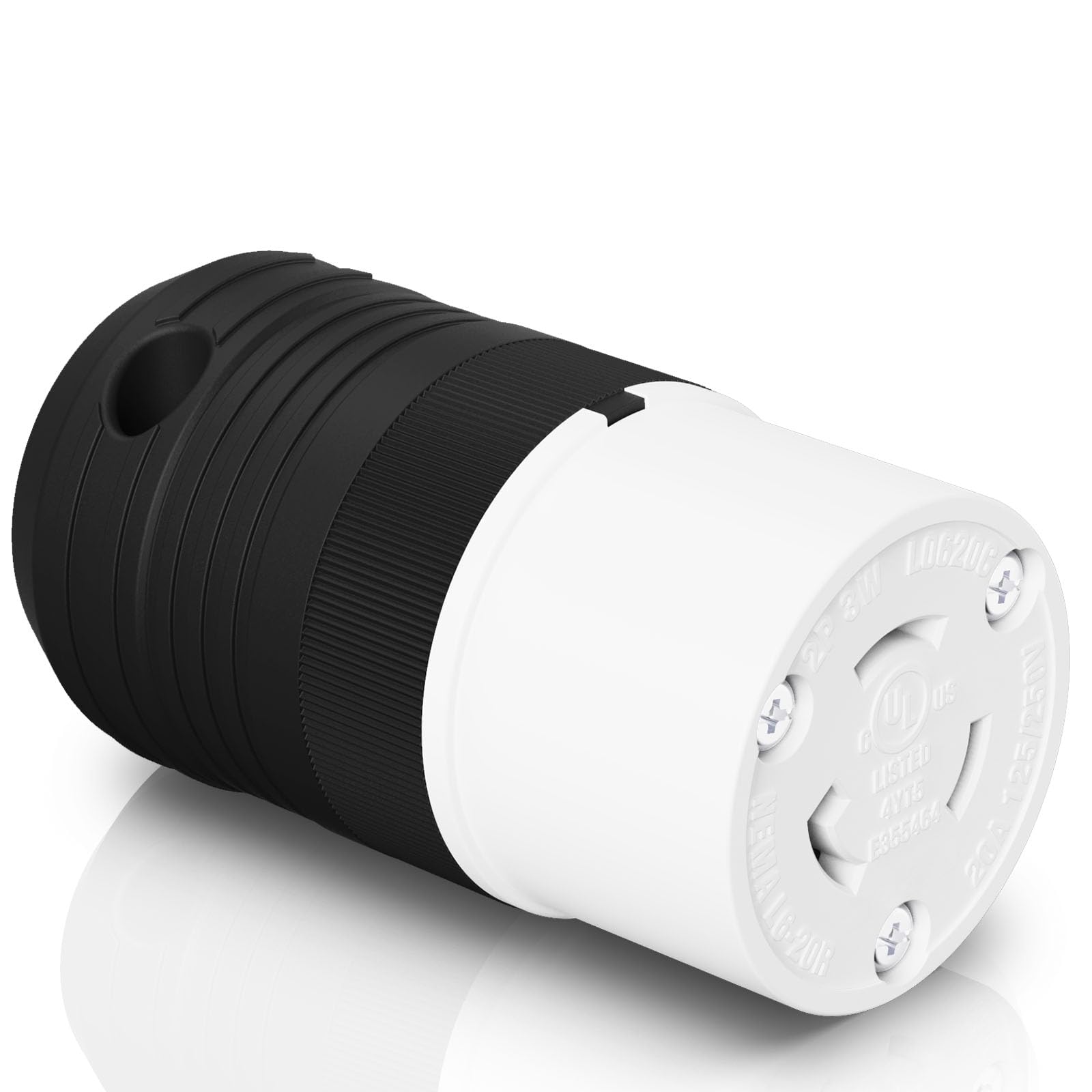Snapklik.com : NEMA L6-20R Locking Connector, Twist Generator Female ...
