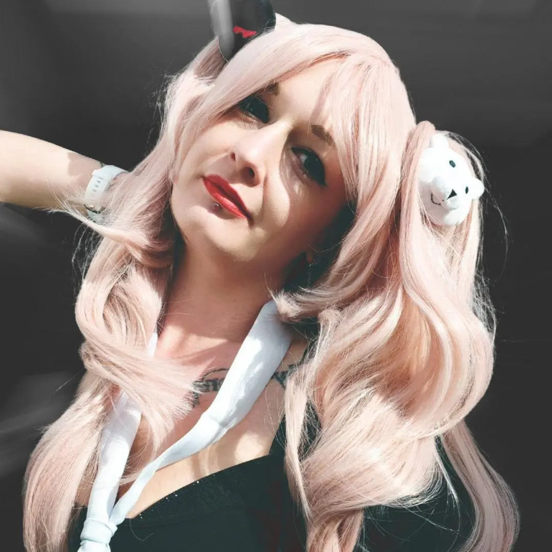 Linna Cosplay Long Wig With Bears Hair Pins Anime Cosplay Wigs Heat ...