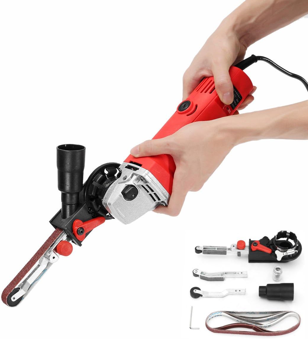 15mmx452mm Electric Belt Sander Adapter with 3 Belts, Electric Angle ...