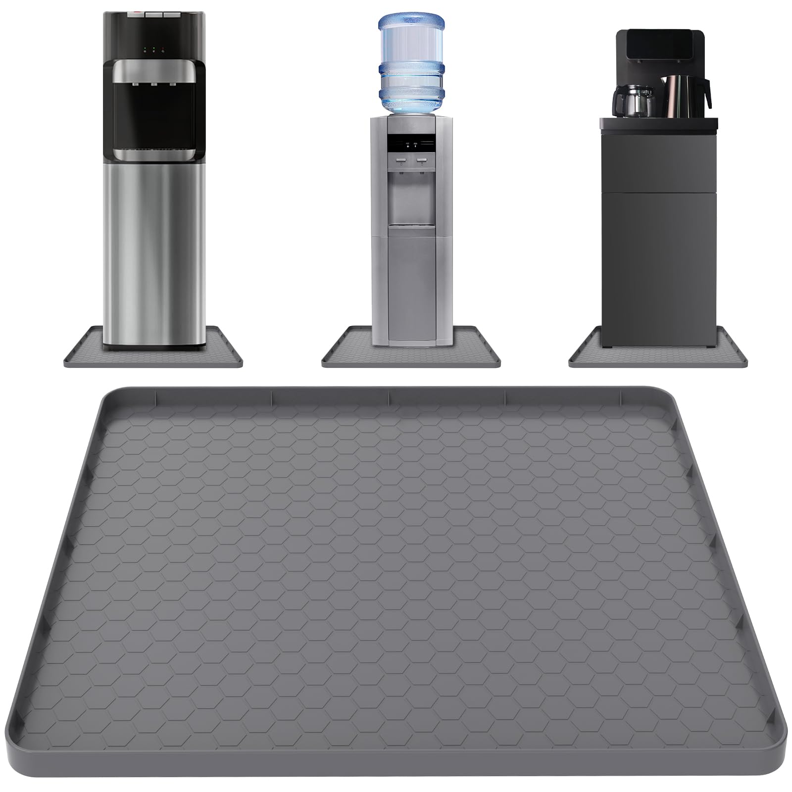 Amazon.com: Water Cooler Mat - (22" x 19") Non-Slip Water Cooler ...