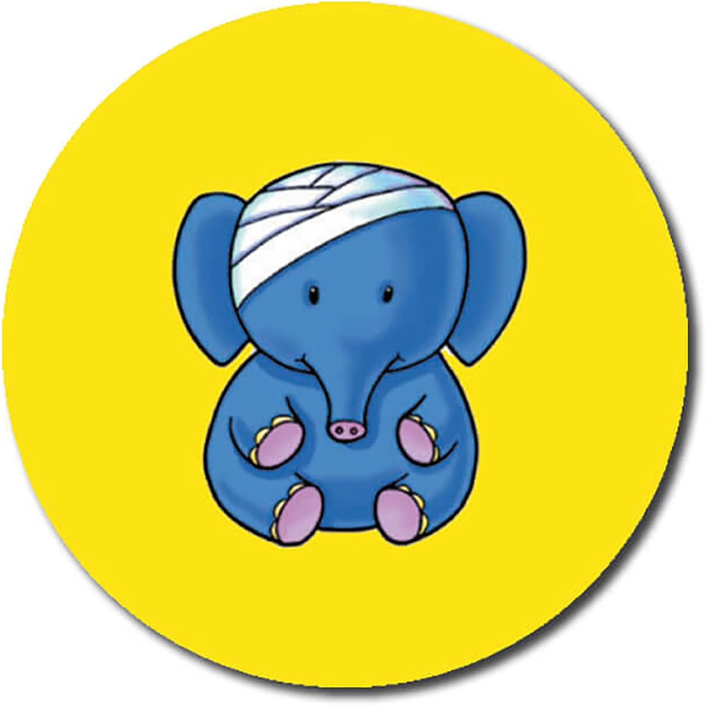 105 Personalised First Aid Head Bump Elephant Animals Accidents ...