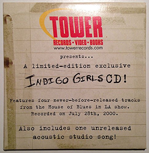 Indigo Girls - Tower Records Presents: A Limited Collector's Edition ...