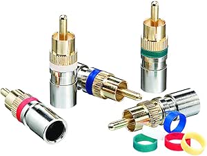 Amazon.com: Ideal 89-570 RG-59 RCA Compression Connector : Electronics