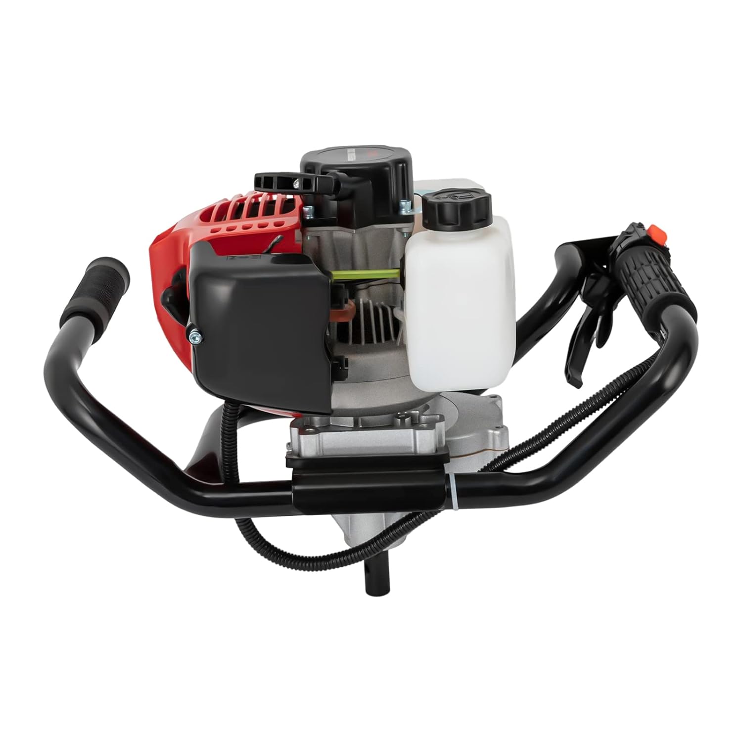 SUBKUDY Moteur De Motoculteur Essenc 2 Temps 52Cc TarièRes Essence 1,2Hp Perceuse De Jardin ...