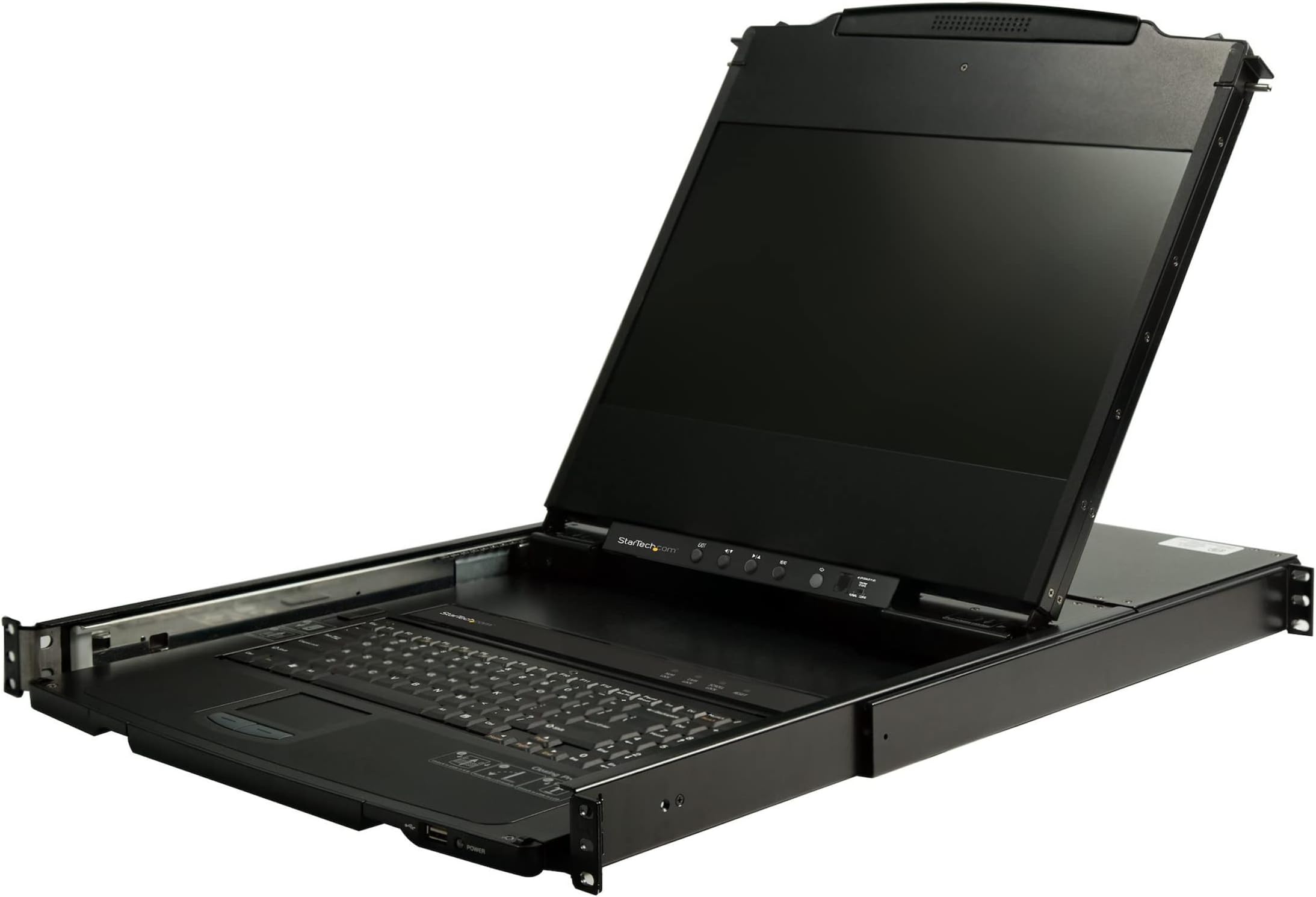 Amazon.com: StarTech.com Dual Rail Rackmount KVM Console HD 1080p ...