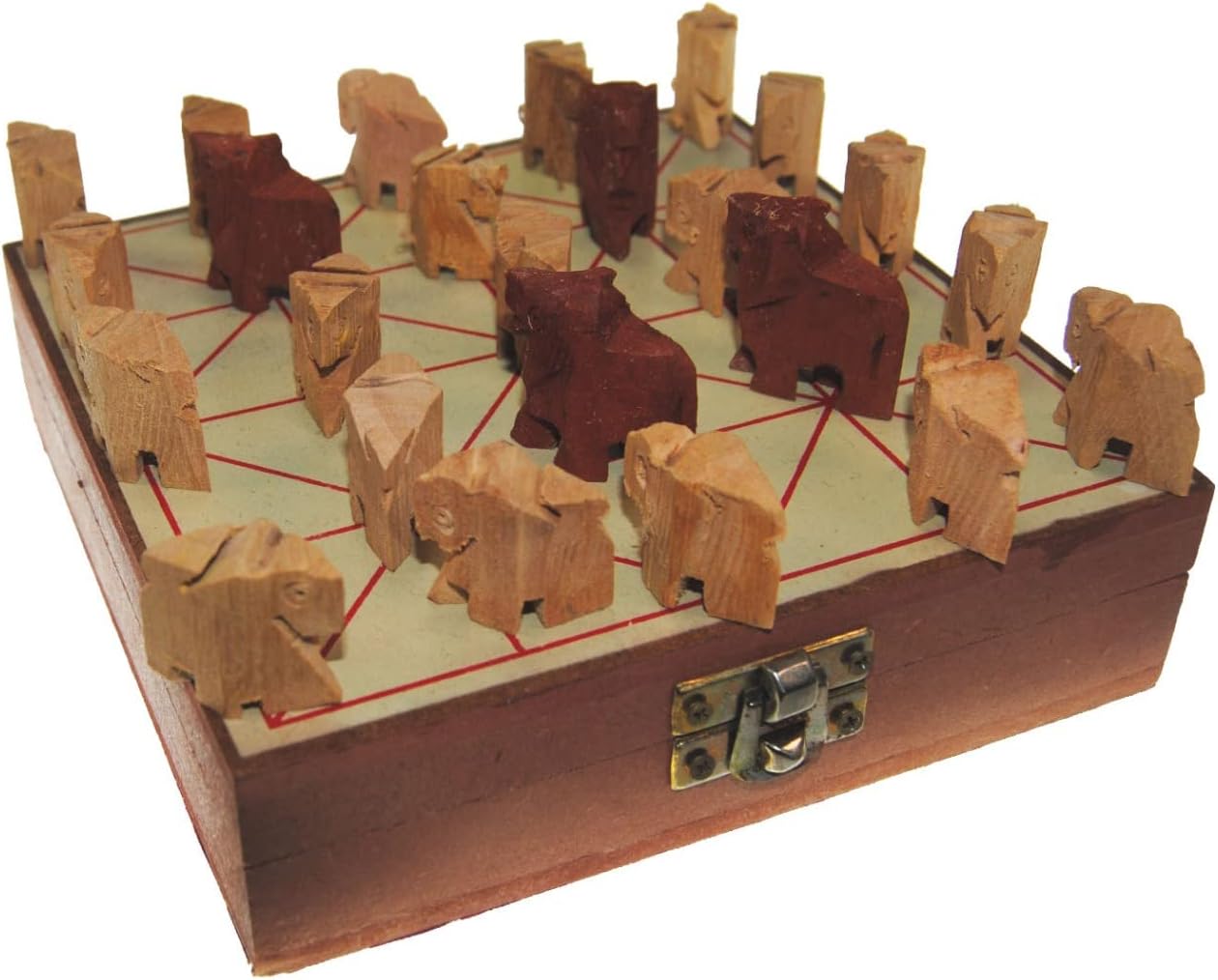 Amazon.com: 15cm Folding Bagh Chal | Fair Trade Nepalese Handmade Stone ...