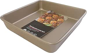 Amazon.com: SUBIAOY Square Baking Cake Pan,9x2 inch Square Pan for ...