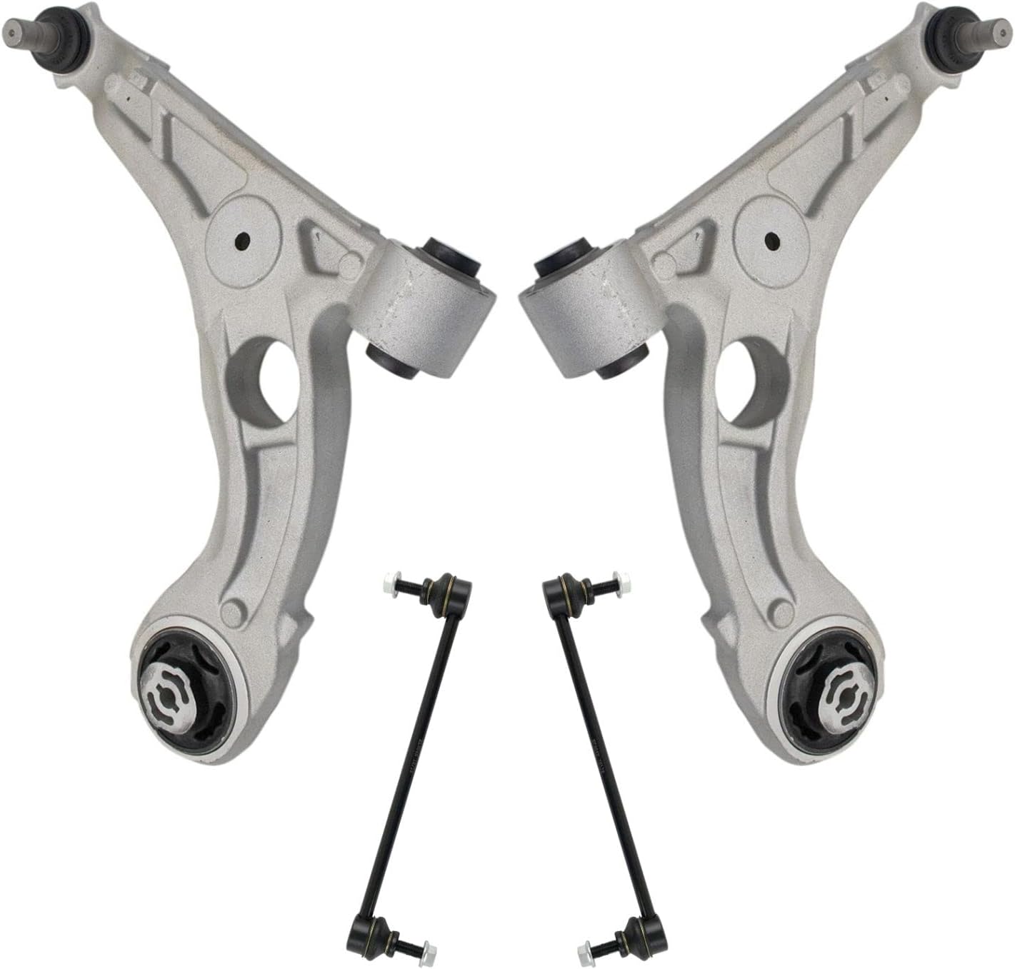 Amazon.com: Front Suspension Kit Control Arm with Ball Joint Sway Bar ...