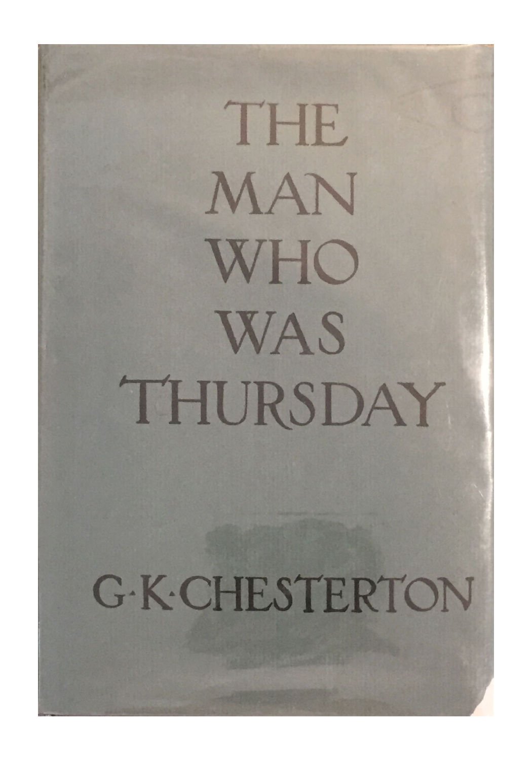 The Man Who was Thursday: Chesterton, G.K.: Amazon.com: Books