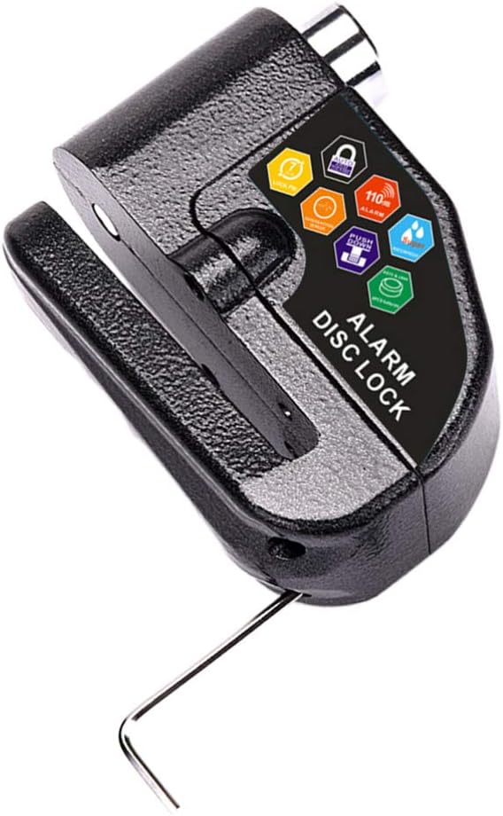 Amazon.com : 1 Set Motorbike disc Lock Motorcycle Locks Motor Bike ...