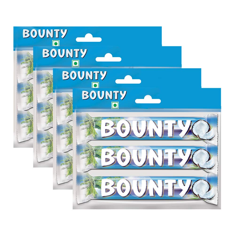 Bounty Coconut Filled Chocolates - 171g (Pack of 4) : Amazon.in ...