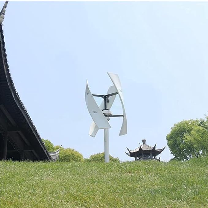 Amazon.com: Low Noise 5000W Free Energy Vertical Wind Turbine,3 Phase ...
