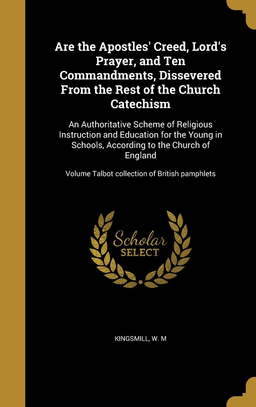 Buy Are the Apostles' Creed, Lord's Prayer, and Ten Commandments ...