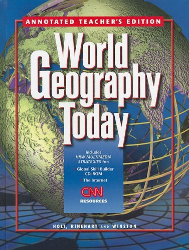 World Geography Today: Robert J. Sager: 9780030544675: Amazon.com: Books