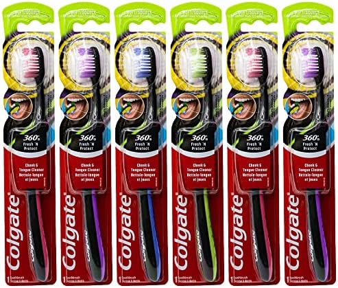 Amazon.com : Colgate 360 Fresh N' Protect Toothbrush, Ultra Compact ...