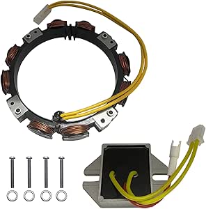 Amazon.com: 592830 Alternator with 394890 Electrical Voltage Regulator ...