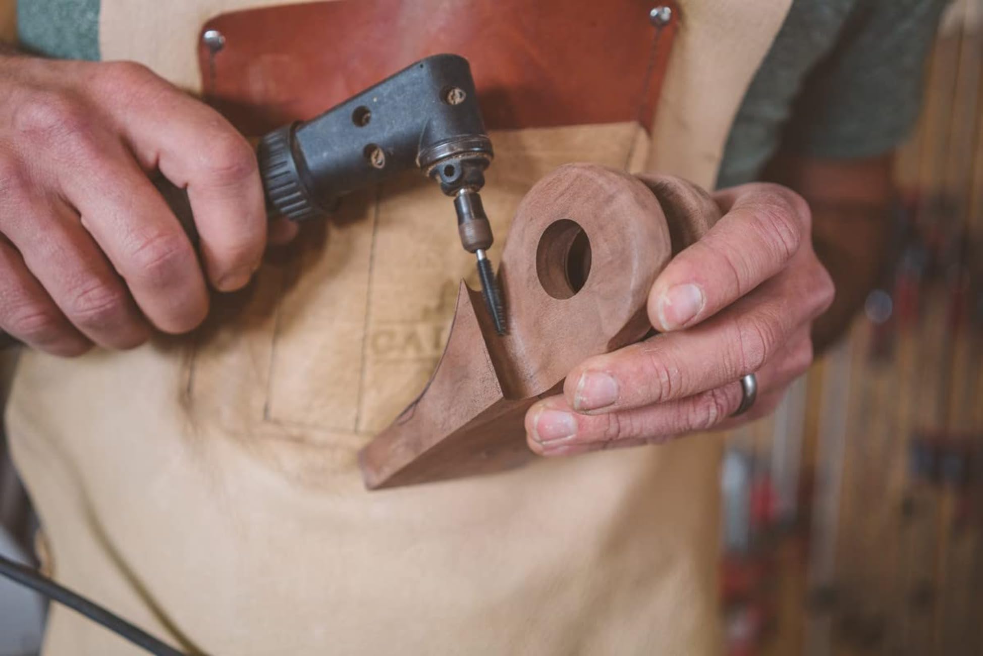 Snapklik.com : 4-Piece Rotary Burr Kit - 18" Shaft, Very Coarse - Wood ...