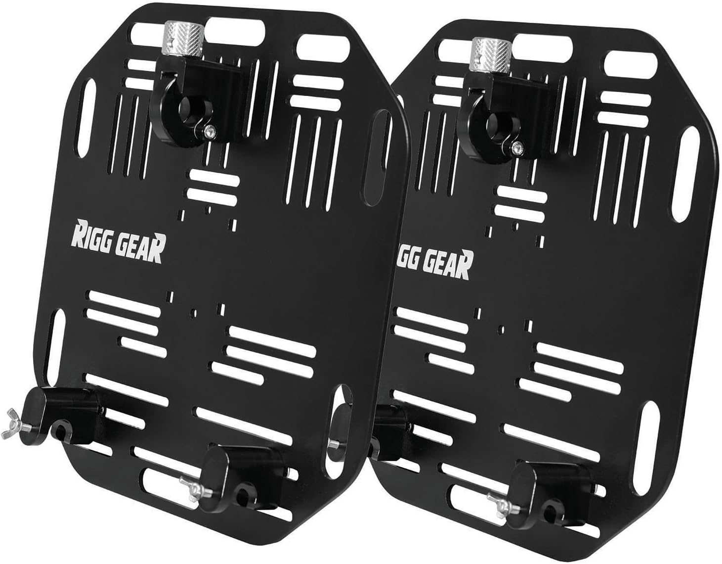 Amazon.com: Nelson Rigg Quick Release Saddlebag Plates - ROUND BAR ...