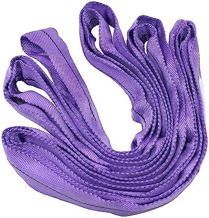Amazon.com: Indusafe Polyester Endless Round Sling Hoist Straps for ...