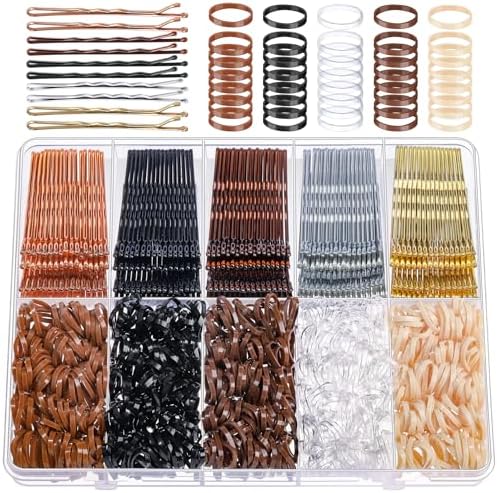 Amazon.com : YGDZ 750PCS Bobby Pins for Women, 250PCS 2Inch Hair Pins ...