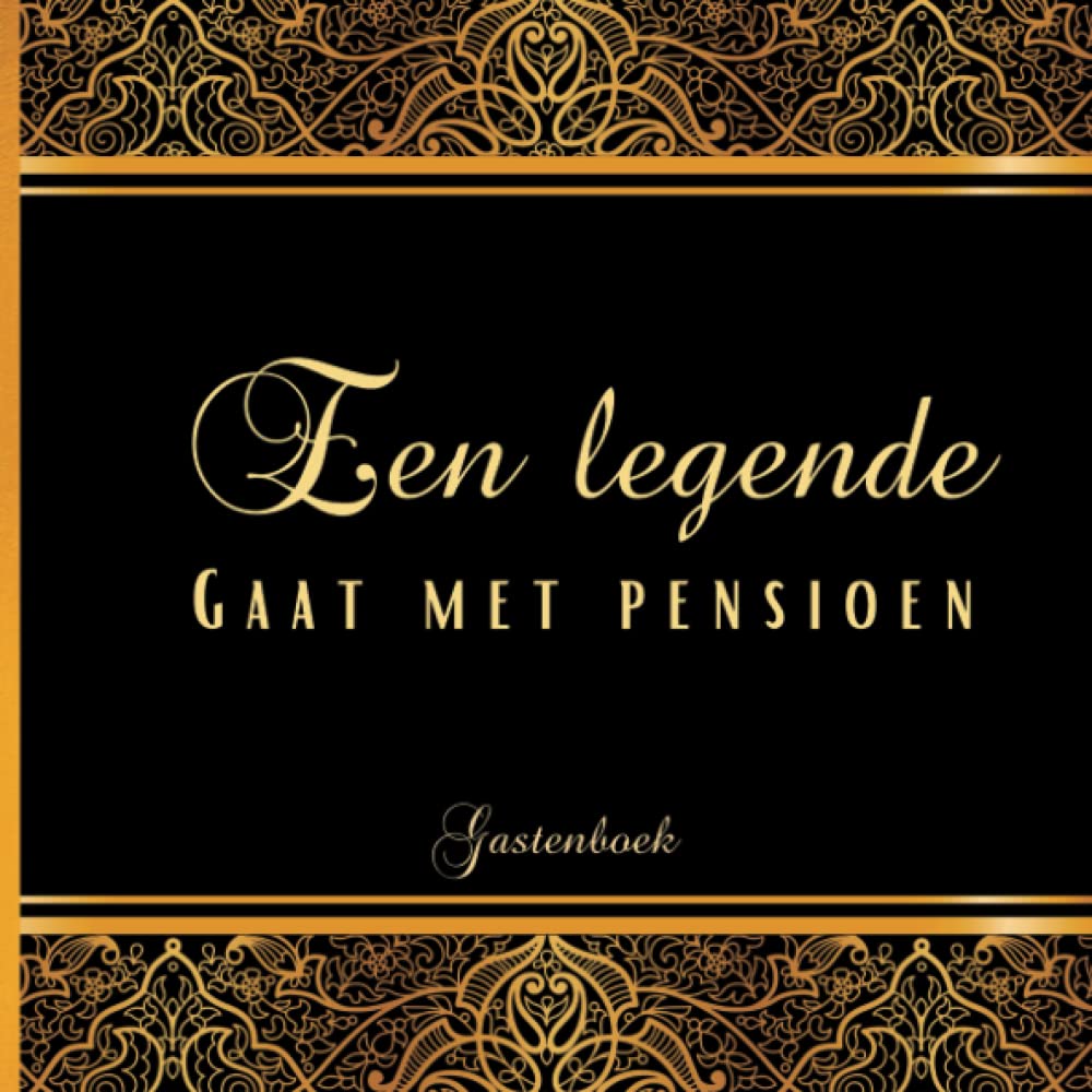 Buy Een legende gaat met pensioen: tenboek voor het afscheidsfeest van ...