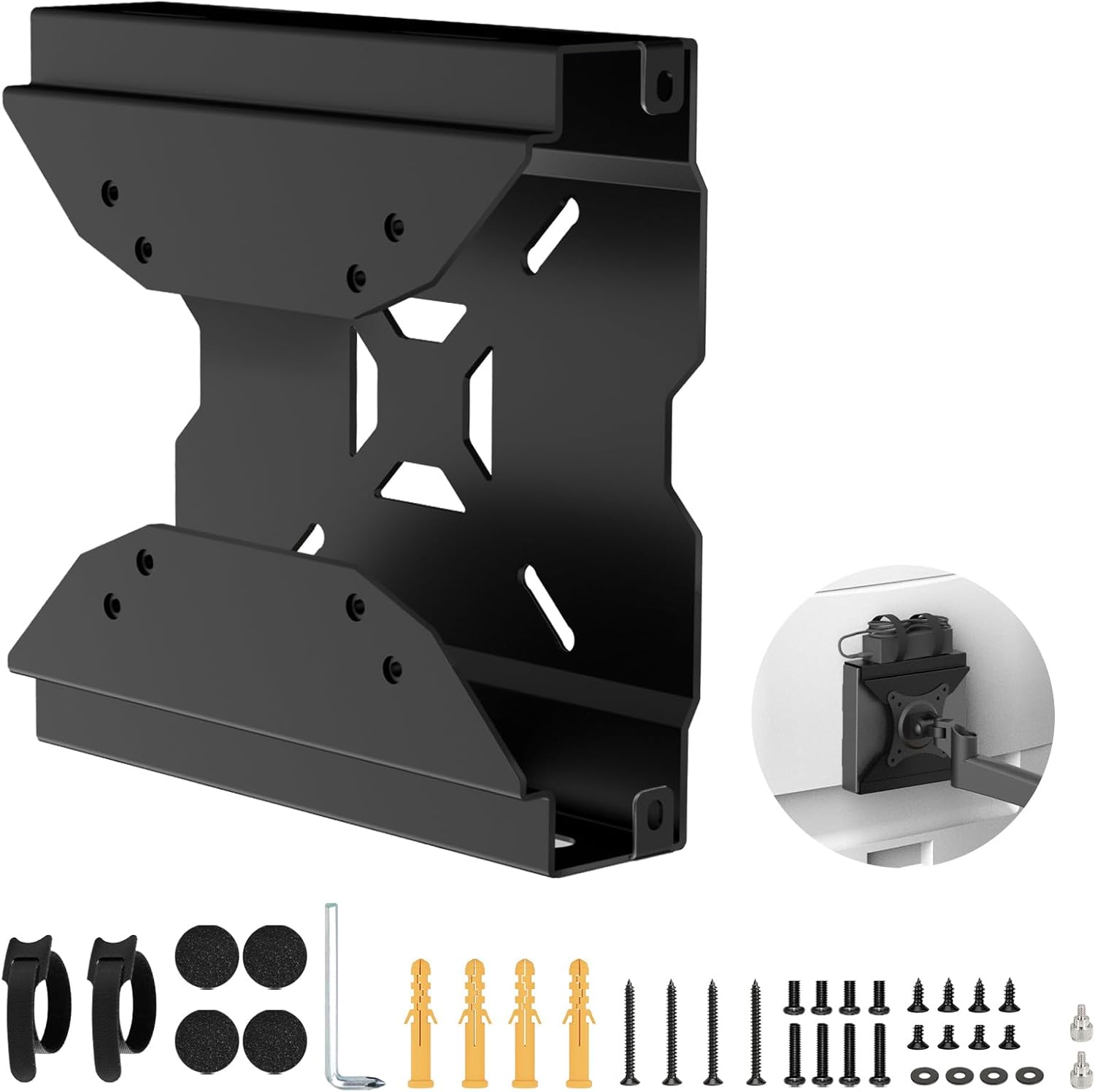 Amazon.com: Motiexic Mini PC Vesa Mount for Lenovo Connected to Monitor ...