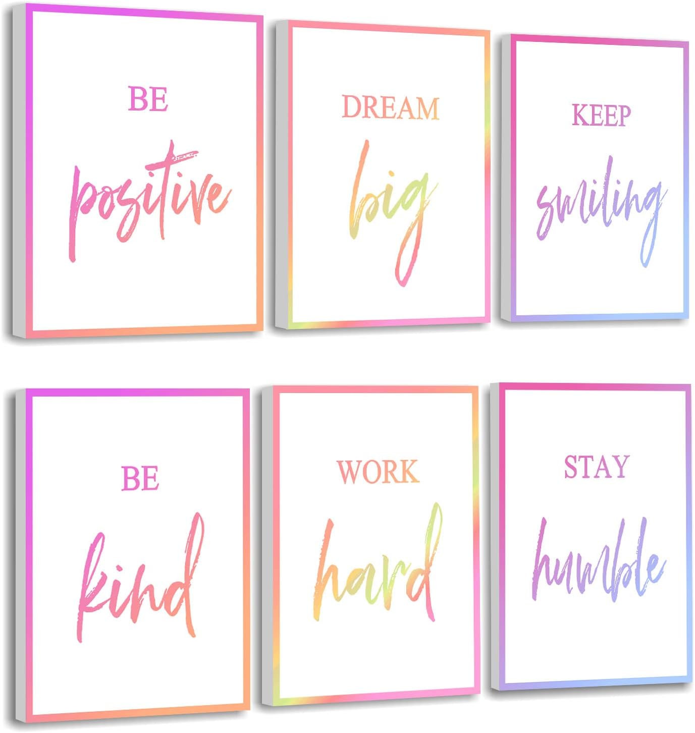 Amazon.com: Brooke & Vine Inspirational Wall Decor Art Prints (UNFRAMED ...
