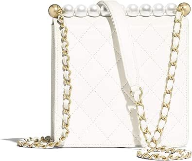 DADI Women crossbody bag Flap Bag Lambskin Imitation Pearls handbag ...