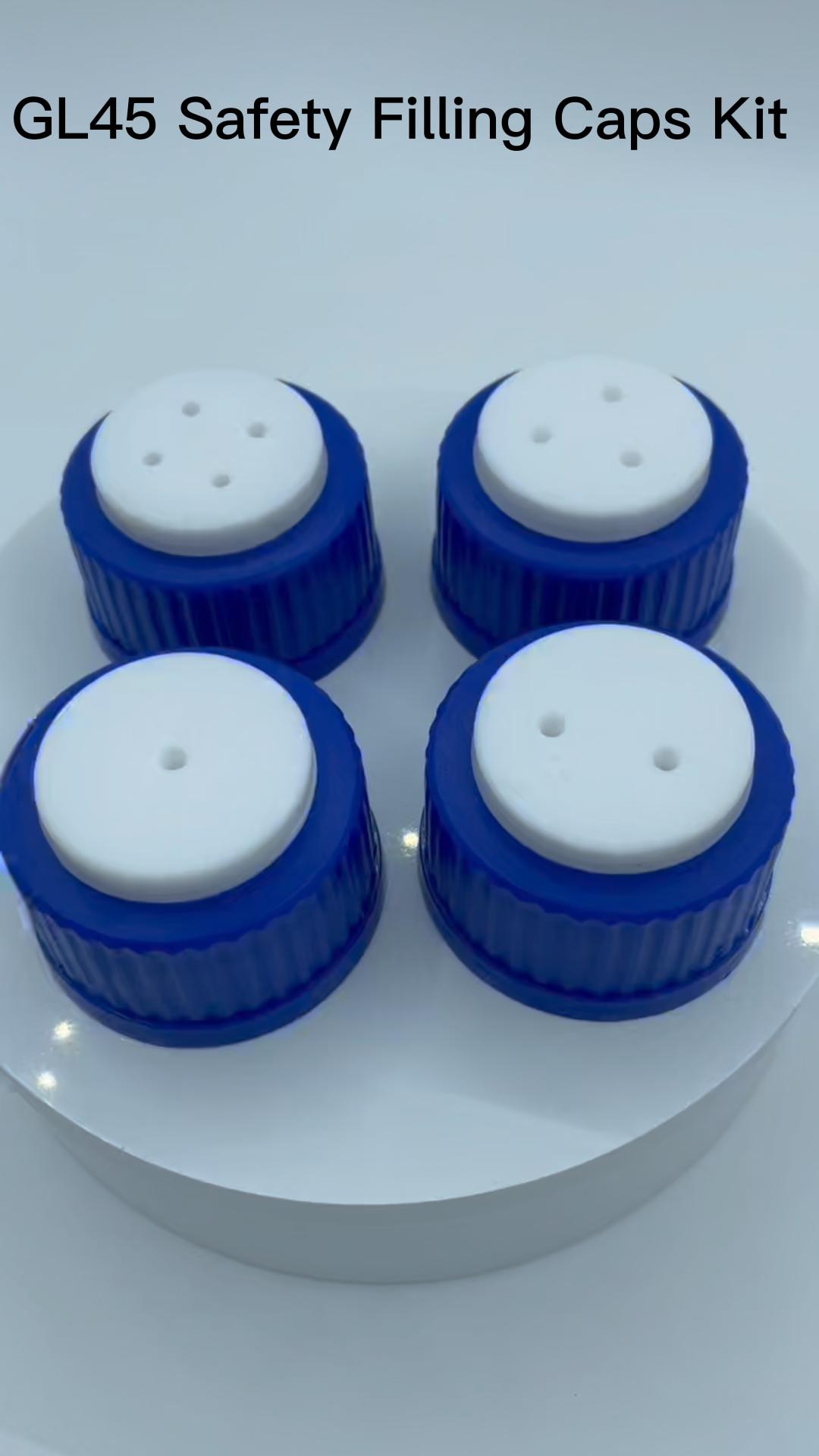 Watch GL45 Safety Filling Screw Caps - 1-4 Ports on Amazon Live