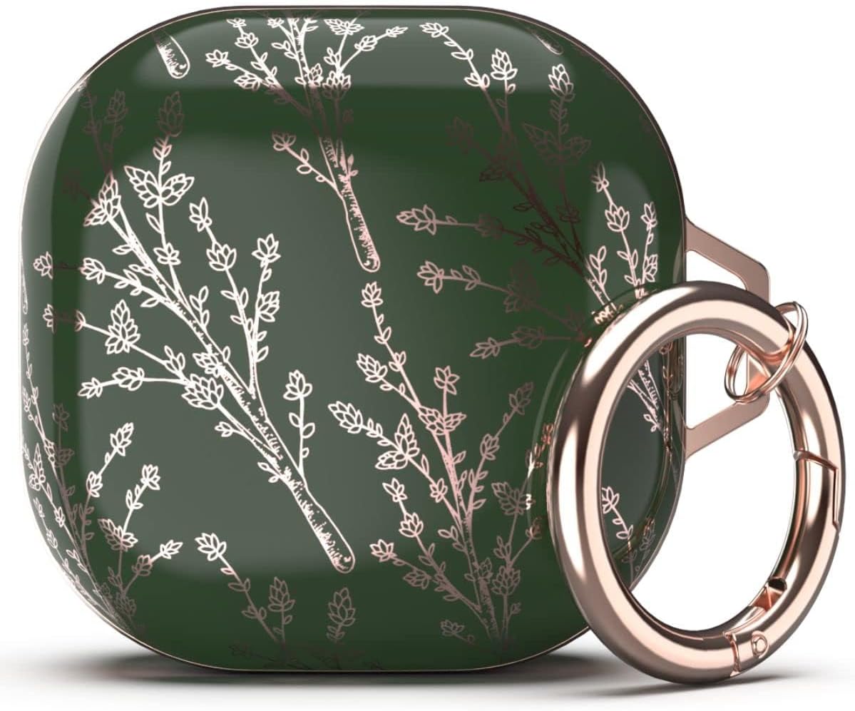 Amazon.com: TATOFY Case for Galaxy Buds, Hard Case with Carabiner, Supports Wireless Charging ...