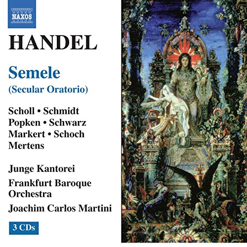 Amazon.com: Handel, G.: Semele [Oratorio] : Joachim Carlos Martini ...