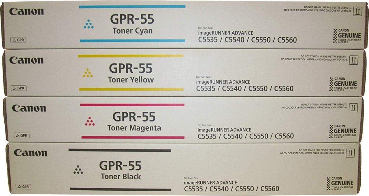Amazon.com: GPR55 GPR-55 Black Toner Cartridge Replacement for Canon ...