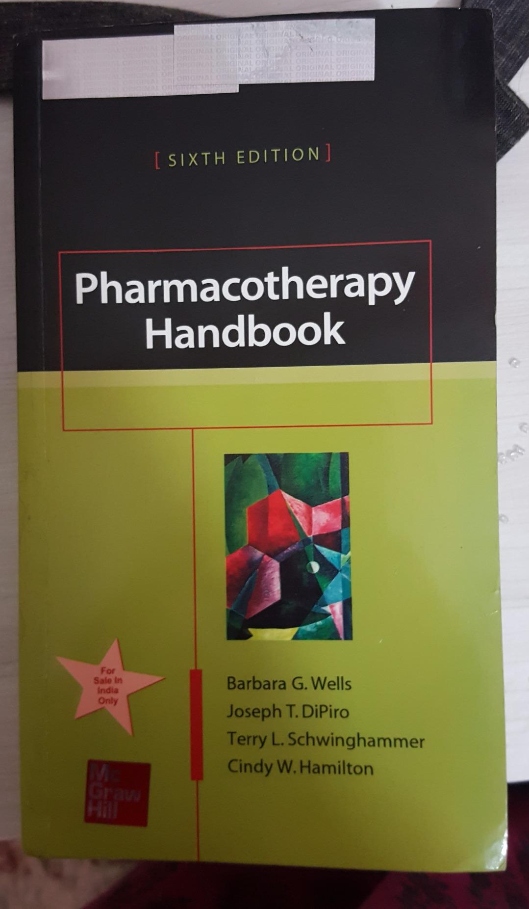 Amazon.in: Buy PHARMACOTHERAPY HANDBOOK, 5/E Book Online at Low Prices ...