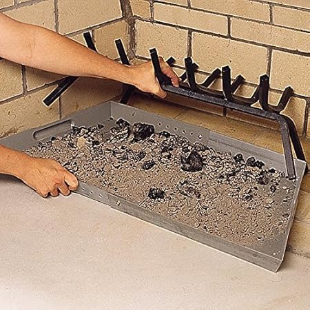 Flehomo Adjustable Fireplace Tray, Expandable Ash Pan for Ash ...