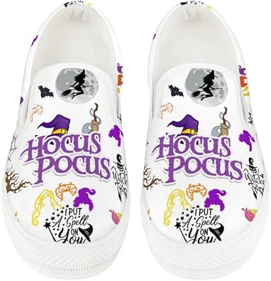Amazon.com | Hapaku Hocus Pocus Slip on Shoes for Women Gift Idea for ...