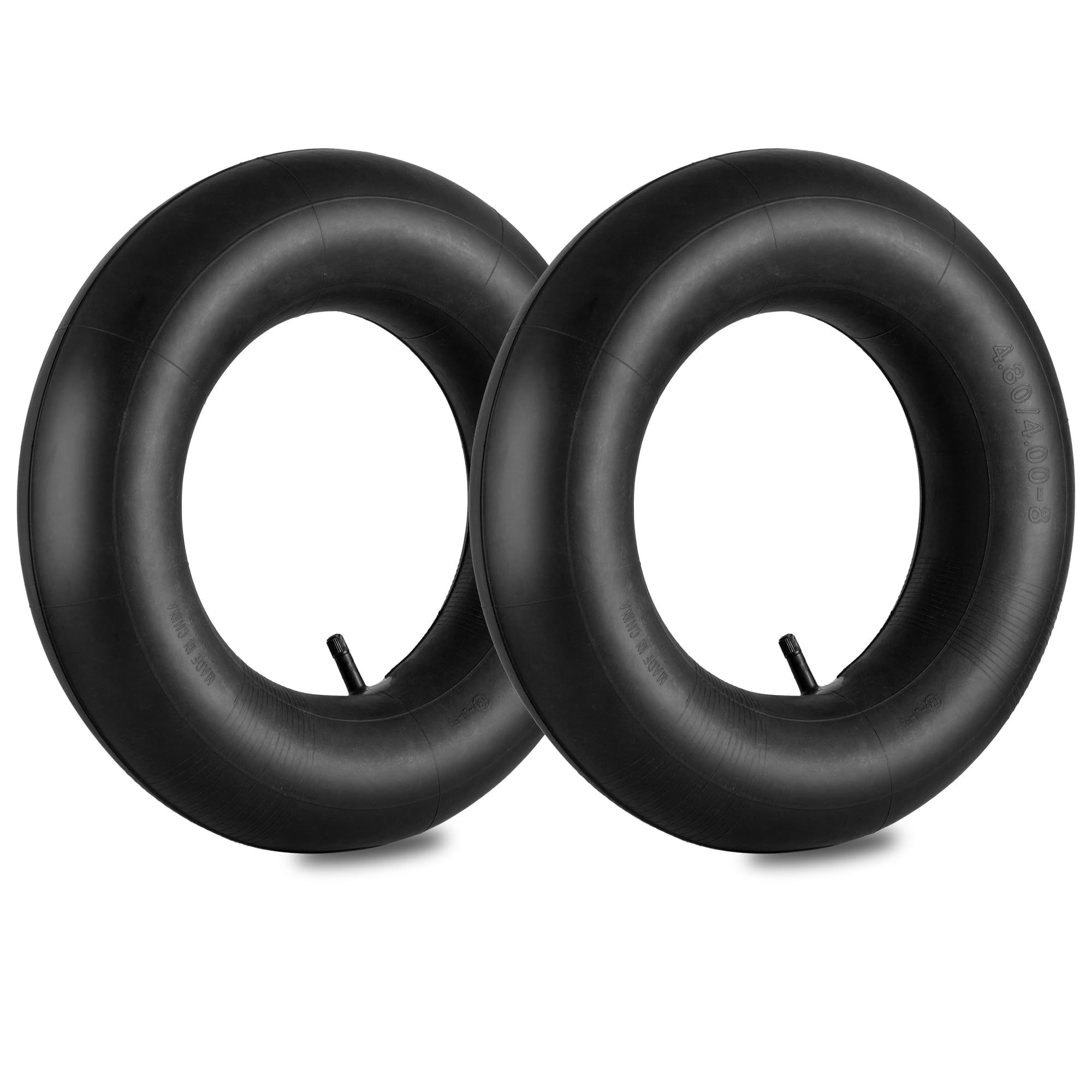 NONMON 4.80/4.00-8 Inner Tube, 2Pcs 480/400-8 Replacement Inner Tubes ...