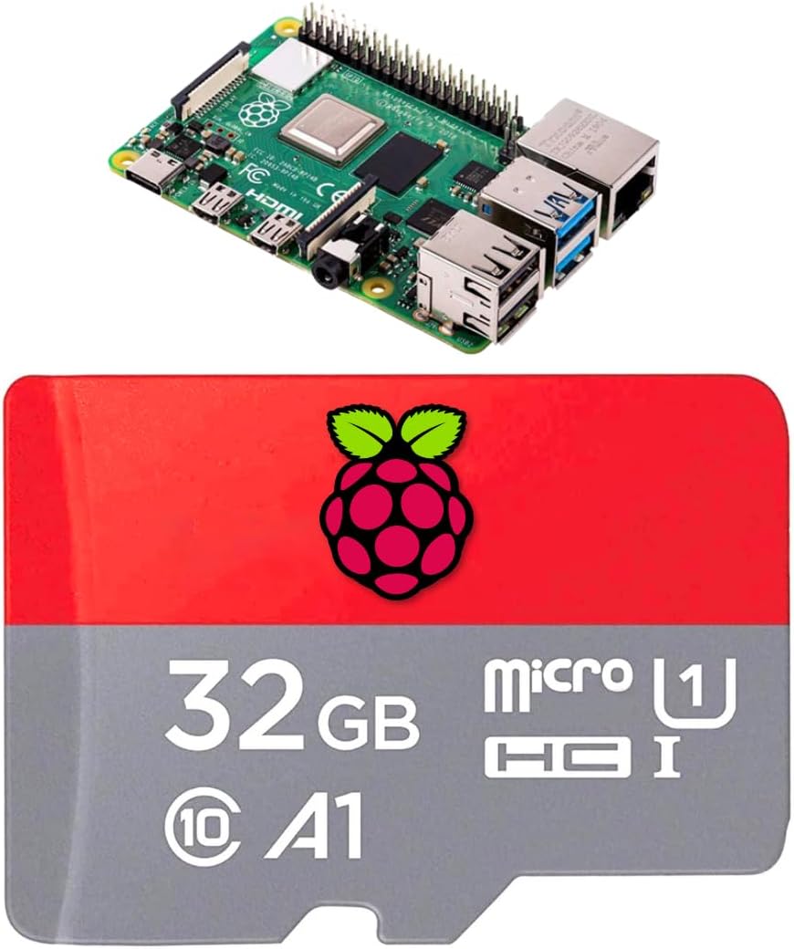 Amazon.com: STEADYGAMER - 32GB Raspberry Pi Preloaded (Noobs) SD Card ...
