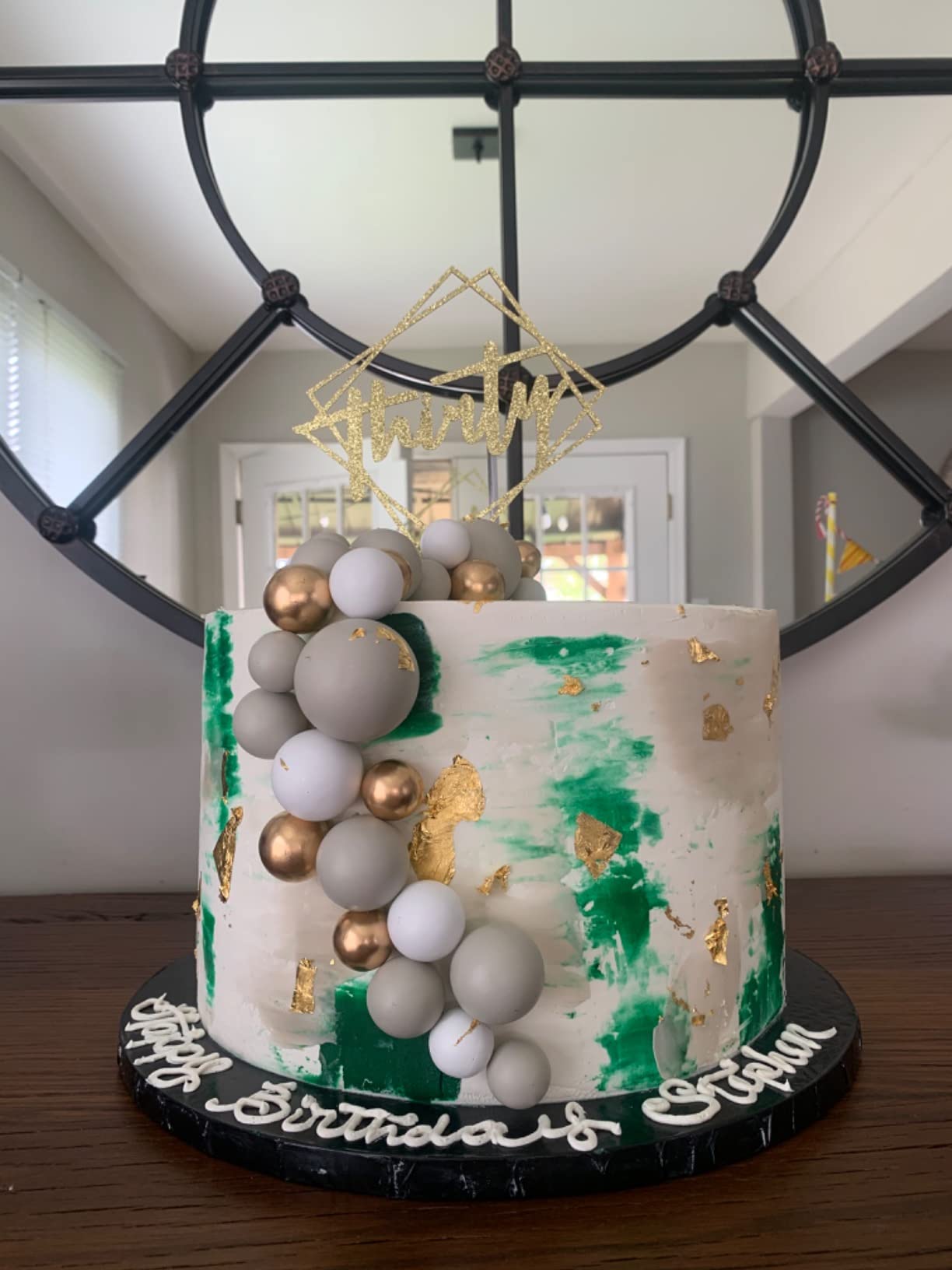 $3/mo - Finance 50 PCS Boho Cake Toppers Mini Balls Cake Topper Various ...