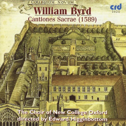 Amazon.com: Byrd: Cantiones Sacrae 1589 : Choir of New College Oxford ...