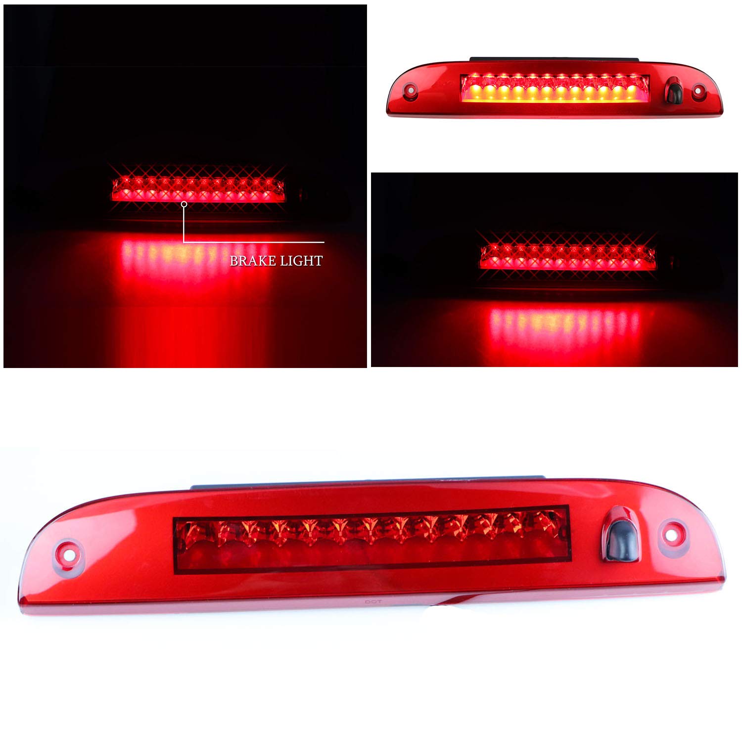 Snapklik.com : LED 3rd Brake Light For 2002-2010 Ford Explorer, Third ...