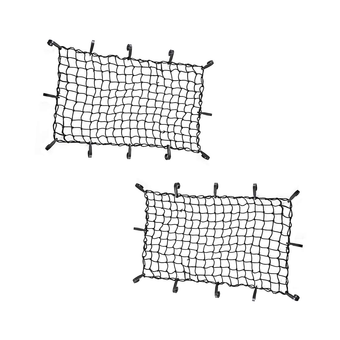 Snapklik.com : CZC AUTO Black Latex Bungee Cargo Net, Strech To 44"x76 ...