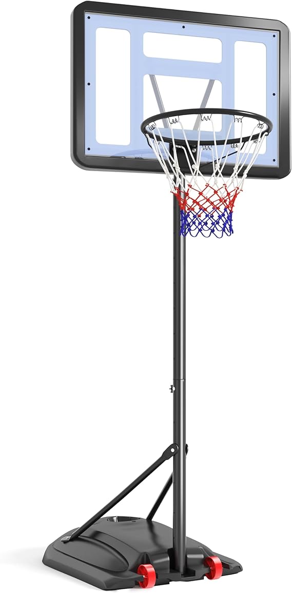 Amazon.com : Yaheetech Portable Basketball Hoop System Removable ...