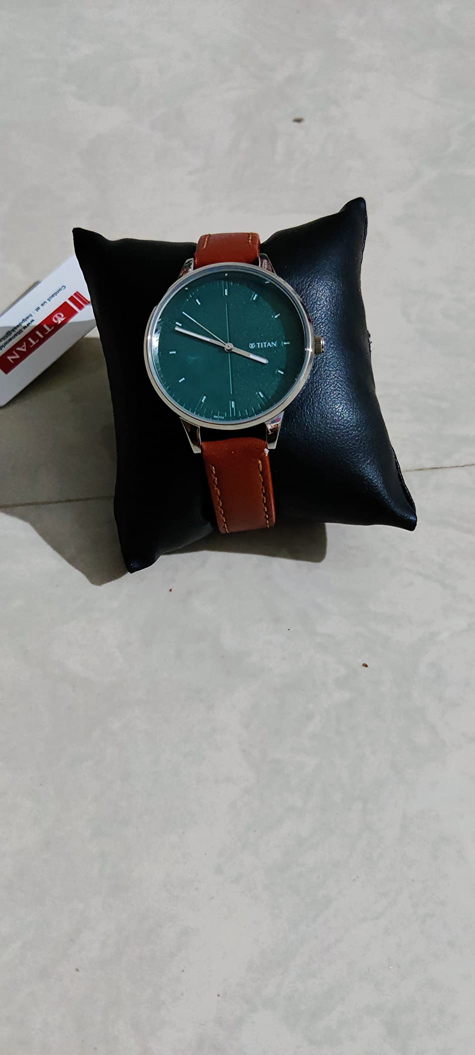 Titan Women's Precision Simplicity Watch: Grey Gradient Dial with ...