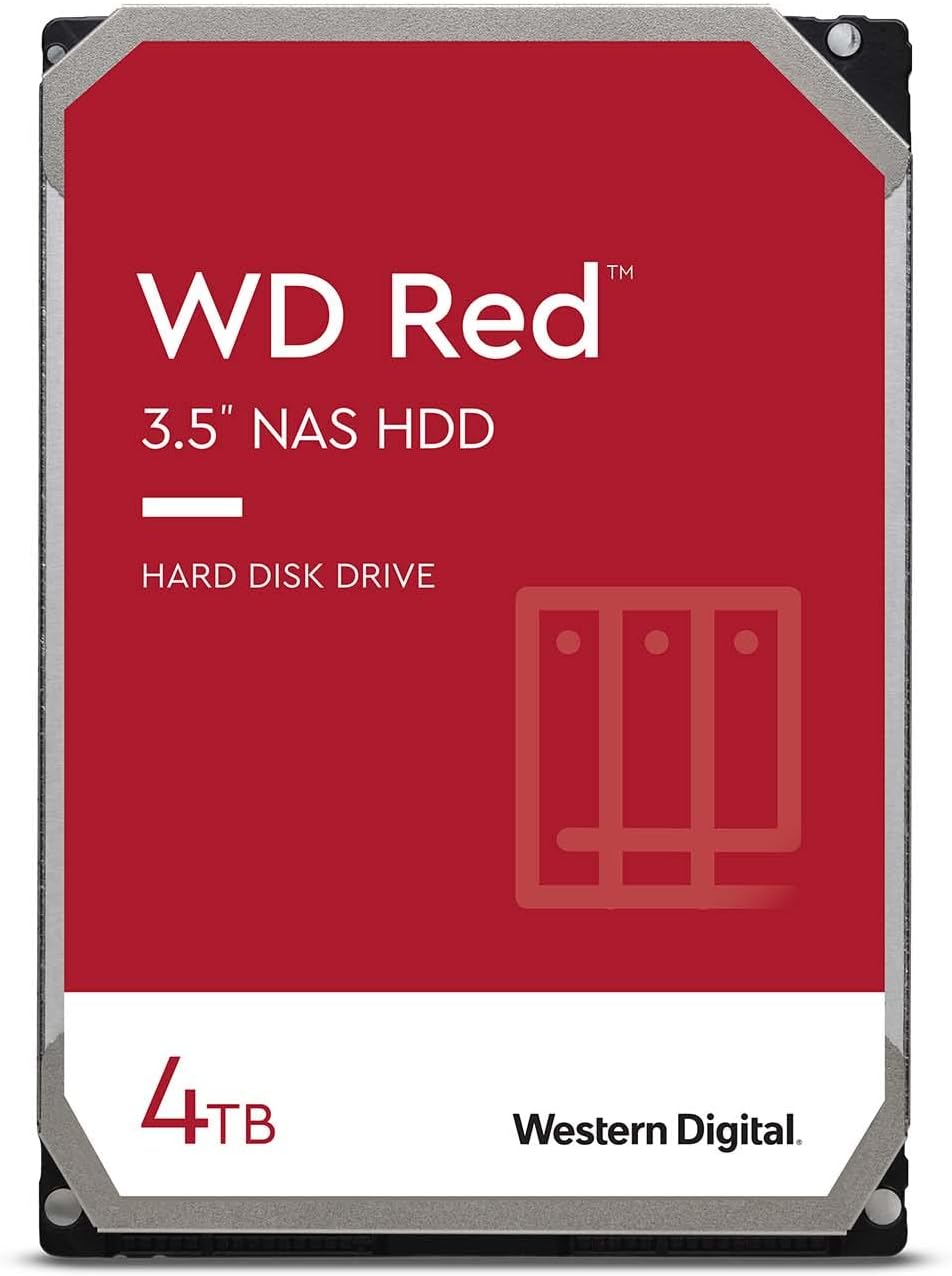 Amazon | Western Digital ウエスタンデジタル WD Red 内蔵 HDD ハードディスク 4TB SMR 3.5インチ ...