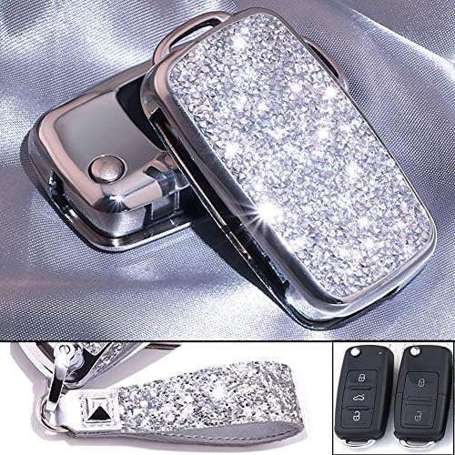 Amazon.com: Royalfox (TM) Funda plegable con 3 botones 3D Bling Flip ...