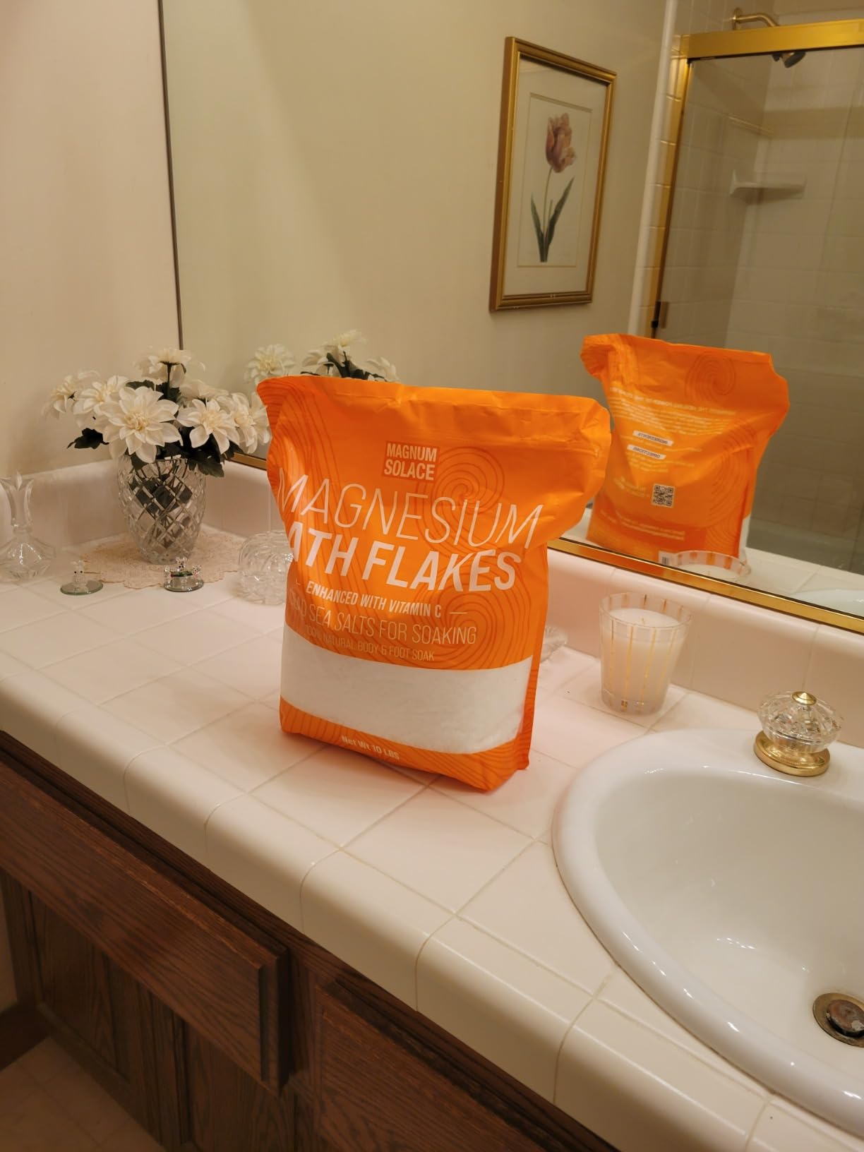 Amazon.com: Magnesium Flakes for Bath - Magnesium Chloride Flakes ...