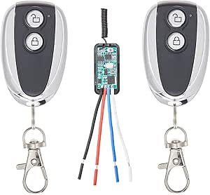 ZHOFONET Remote Control Switch DC 5V/12V/24V/30V 3A Mini Wireless Relay ...