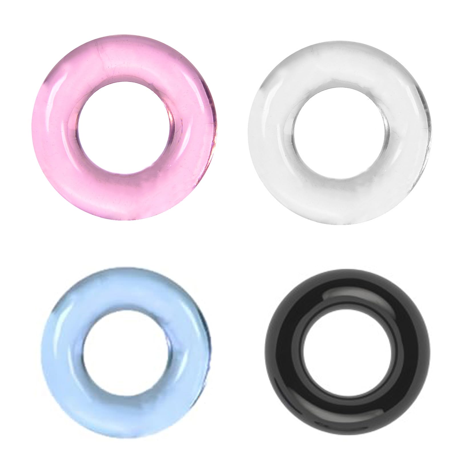 Amazon.com: Penis Cock Rings Set Silicone Penis Rings Male Dildo ...